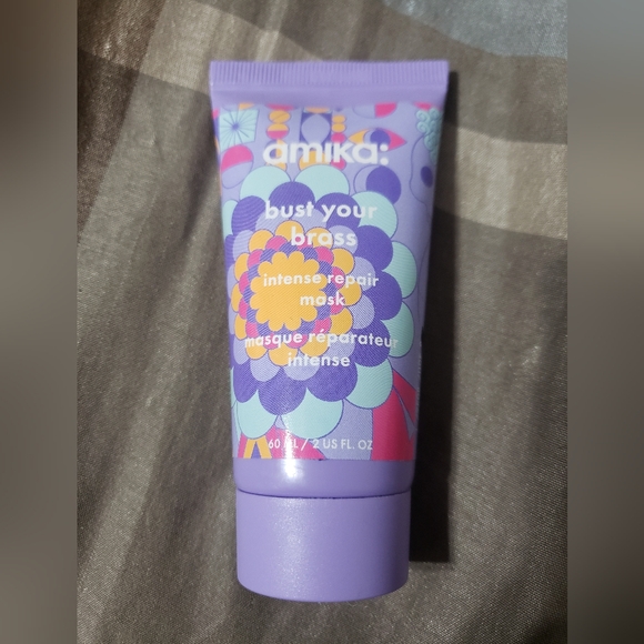 amika | Hair | Amika Bust Your Brass Intense Repair Mask Purple And ...